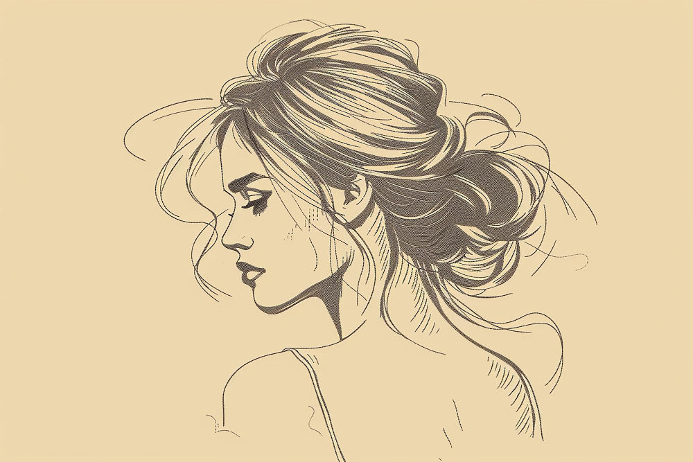 Draw Realistic Hair: A Step-by-Step Guide – Art To Doors